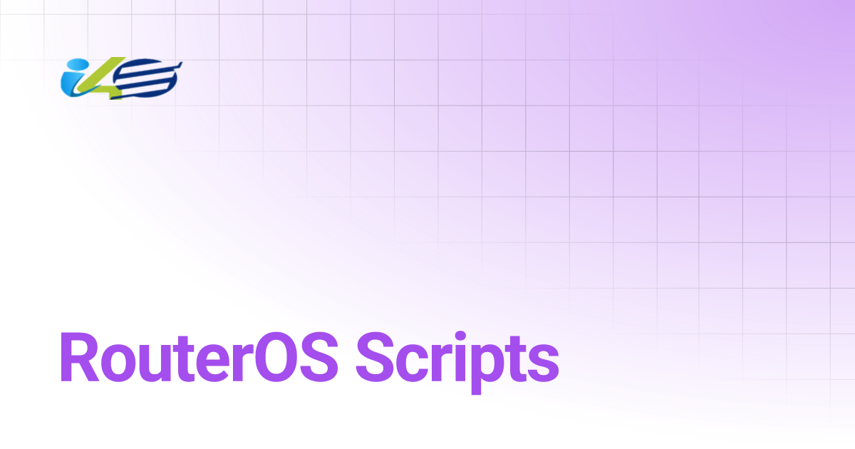 RouterOS Scripts | Networking